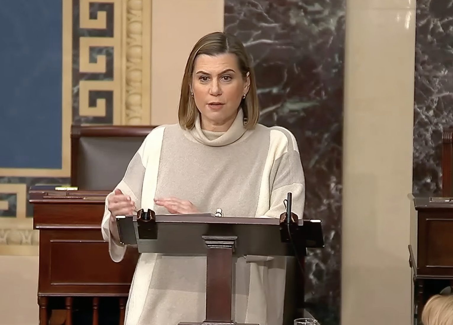 WATCH: Slotkin Joins Colleagues on the Senate Floor to Force a Vote to ...